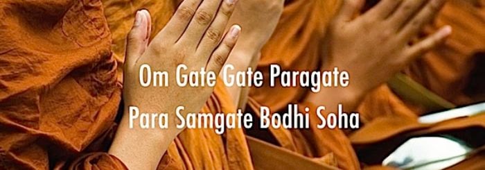 Video with wonderful mantra chanting: Om Gate Gate Paragate Para ...