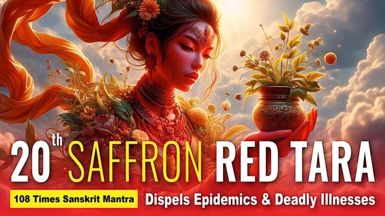 Video: 20th Saffron Red Tara Mantra 108 Times Sanskrit Mantra Dispels ...