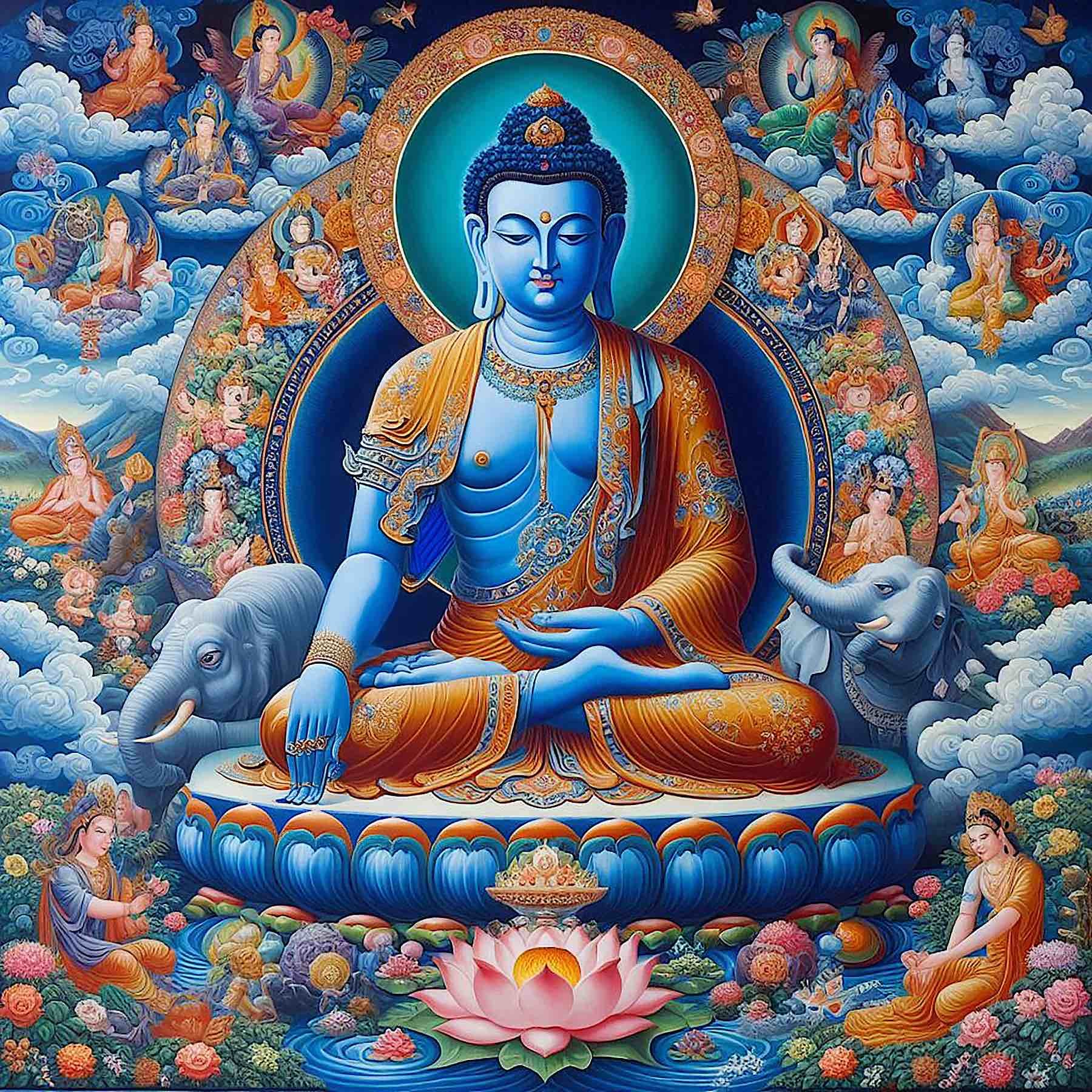 Akshobya Buddha Gallery - Buddha Weekly: Buddhist Practices ...
