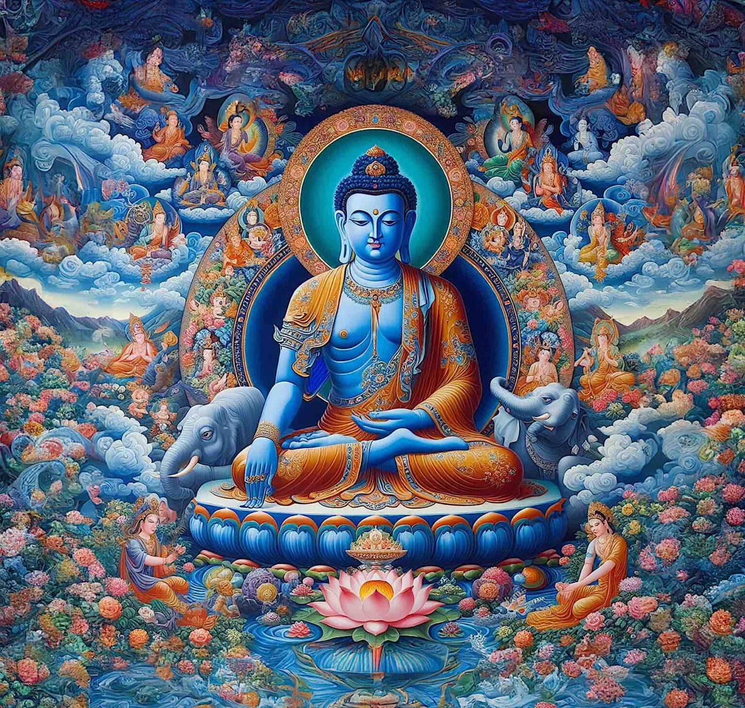 Akshobhya-Buddha©BuddhaWeekly-10-1800 - Buddha Weekly: Buddhist ...