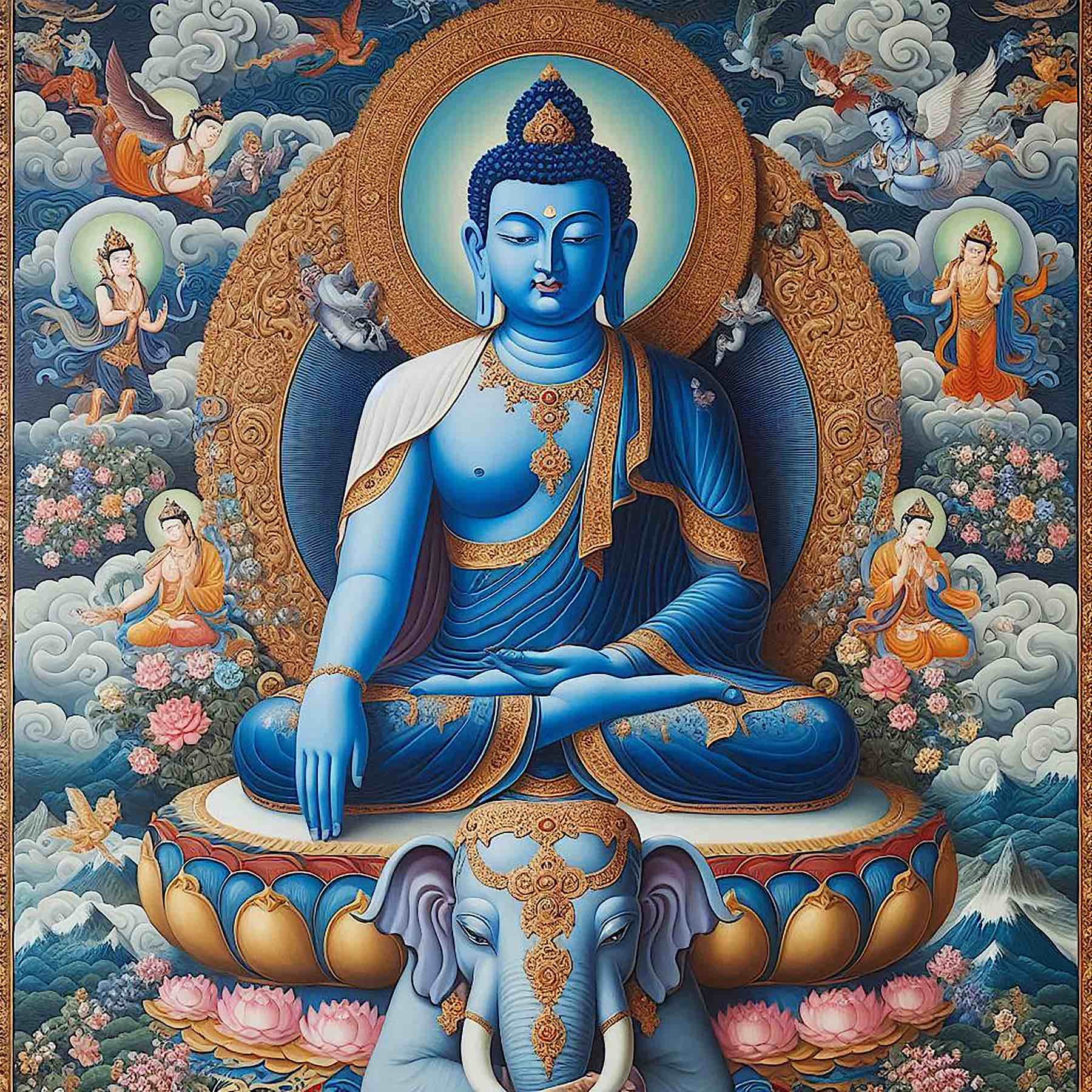 Akshobya Buddha Gallery - Buddha Weekly: Buddhist Practices ...