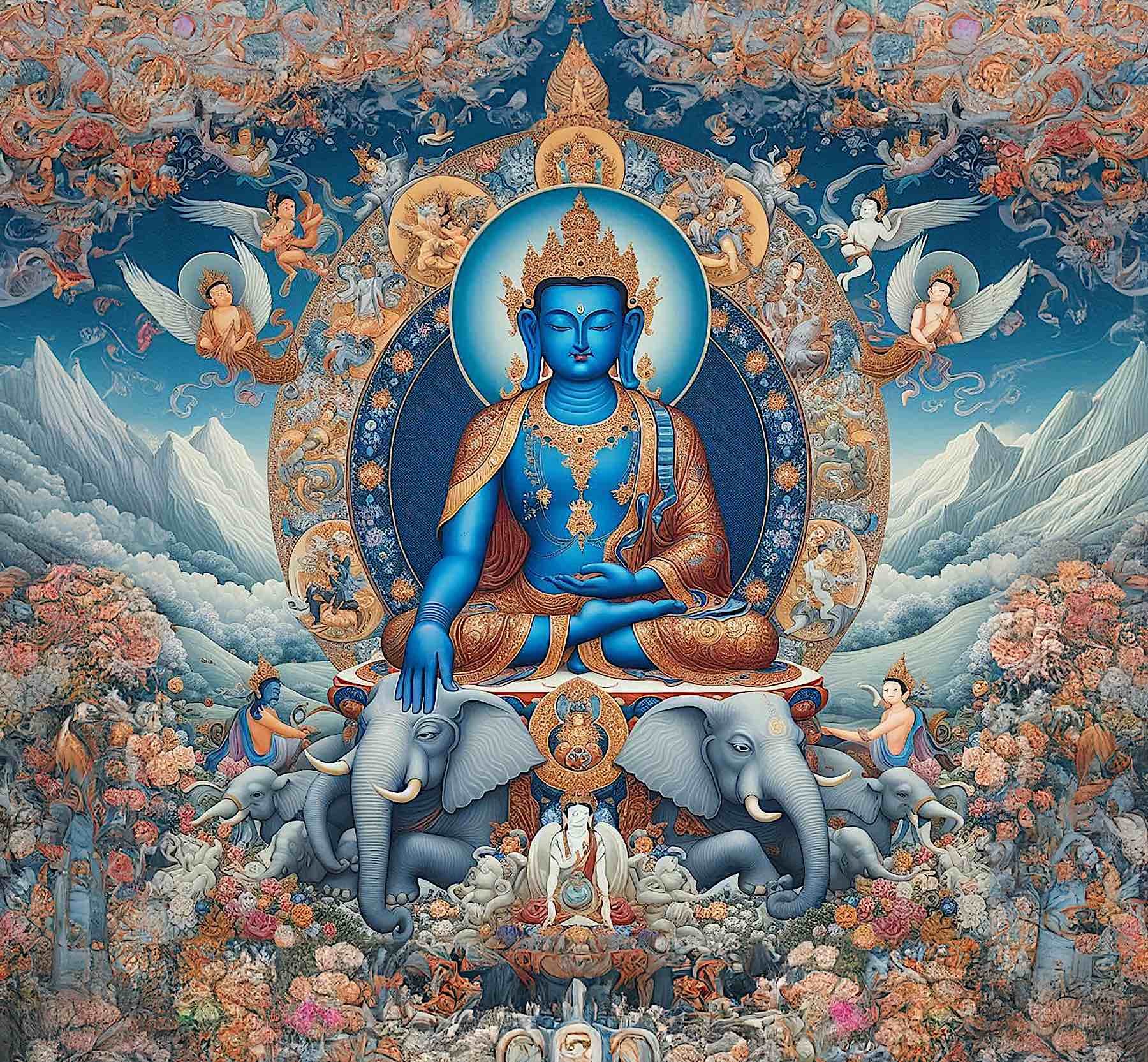 Akshobya Buddha Gallery - Buddha Weekly: Buddhist Practices ...