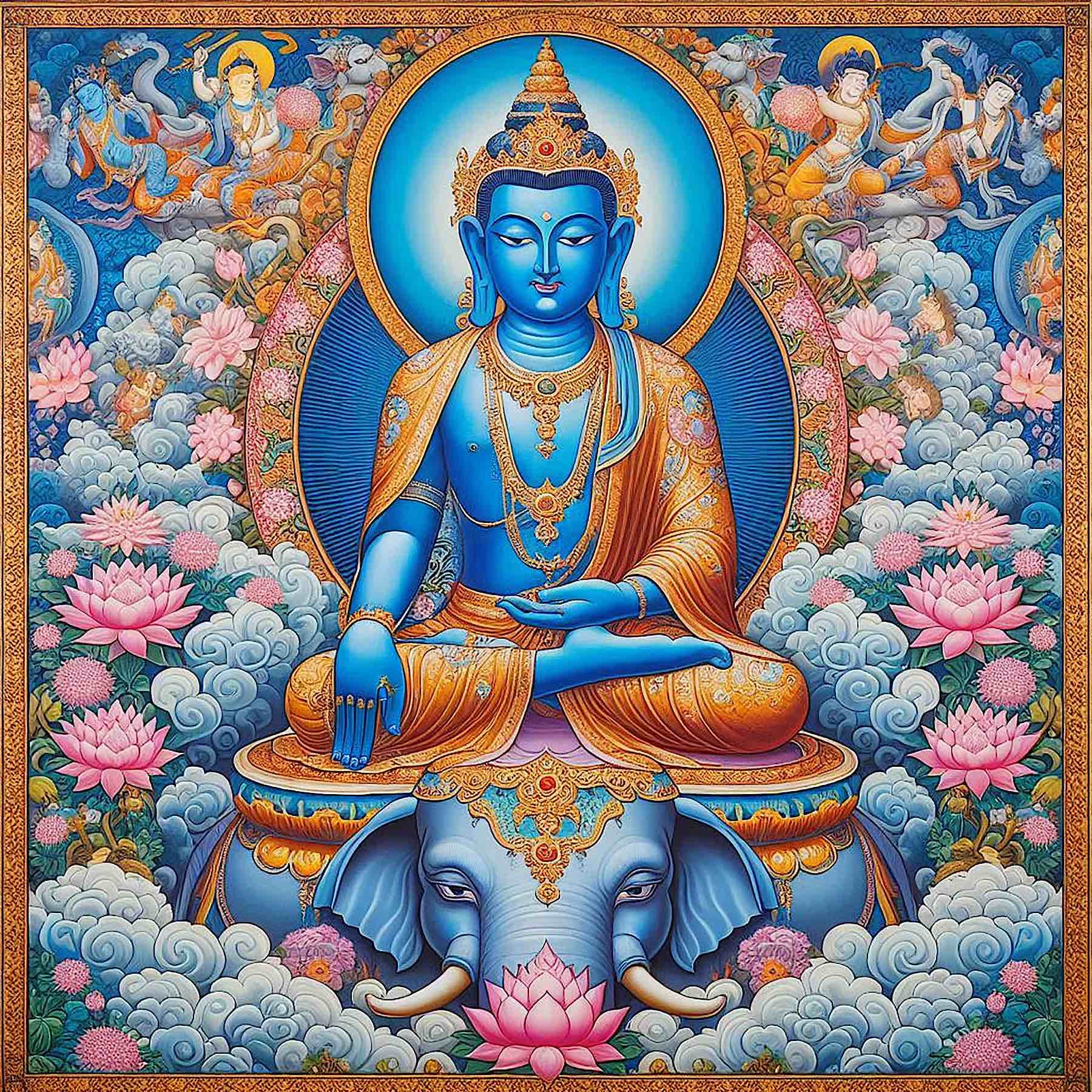 Akshobya Buddha Gallery - Buddha Weekly: Buddhist Practices ...