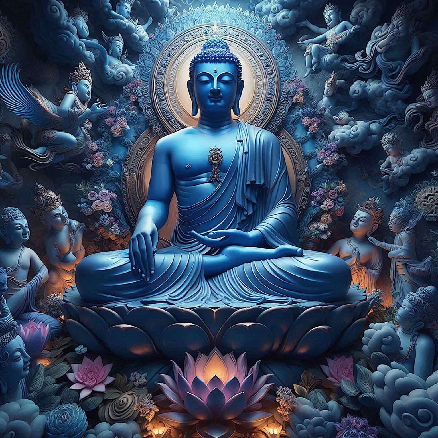 Akshobhya Buddha©BuddhaWeekly-54-1800 - Buddha Weekly: Buddhist Practices, Mindfulness, Meditation