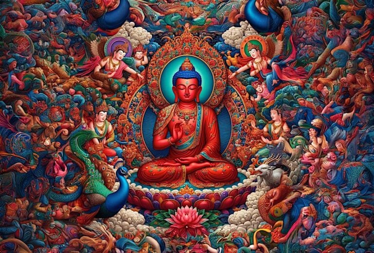 Amitabha: Buddha of the Western Pureland Sukhavati: the 48 Vows, his ...