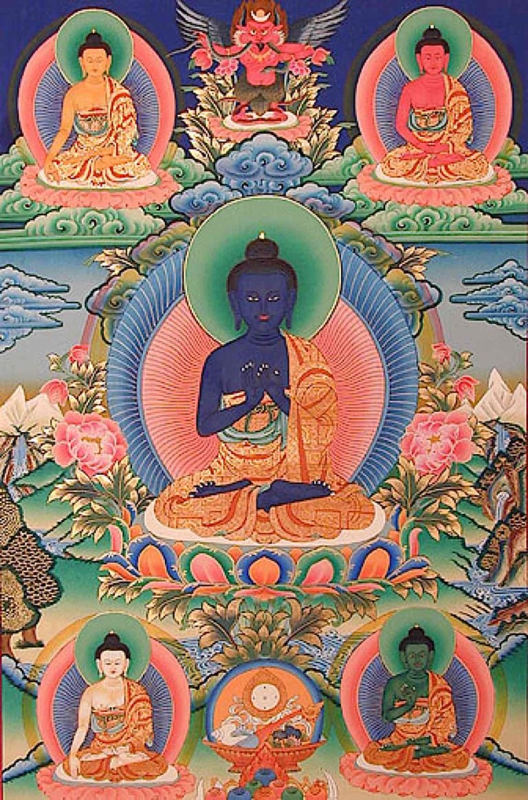 What Does Quantum Physics Have to do with the Five Buddhas — Vairochana ...