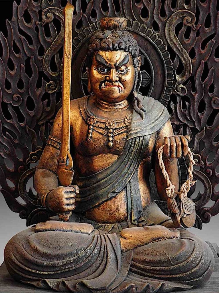 Immovable Lord Achala, Fudo Myoo, ferocious activity of compassion of ...