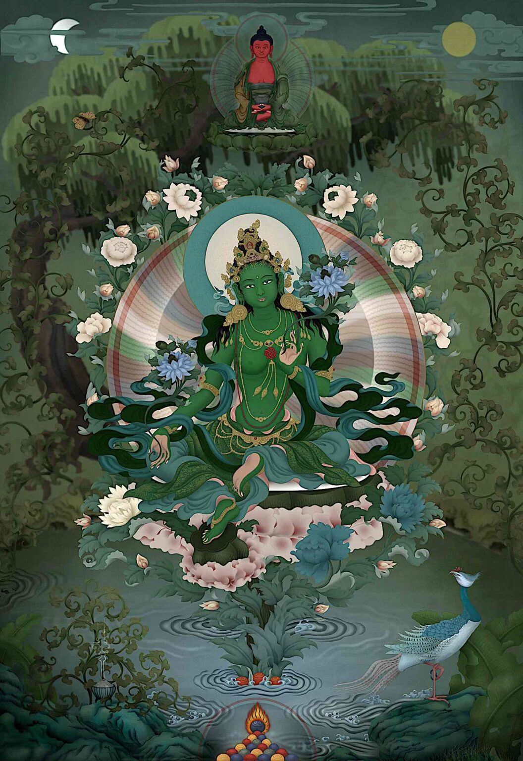 Amitabha: Buddha of the Western Pureland Sukhavati: the 48 Vows, his ...