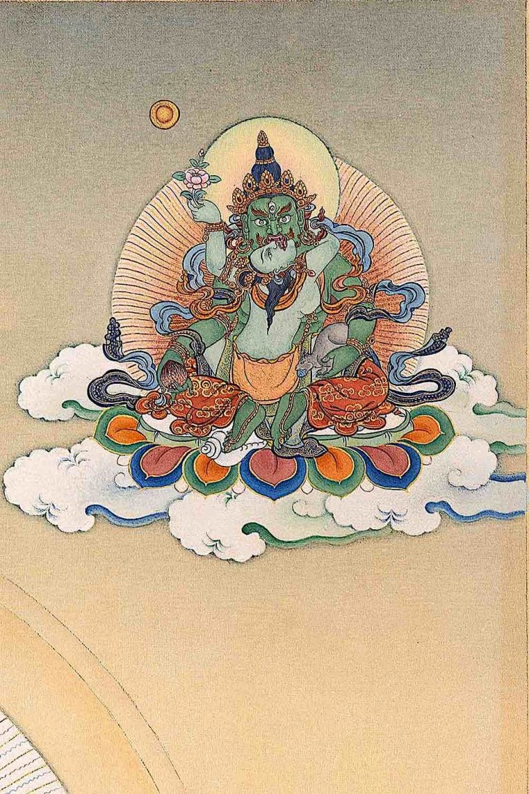 Green Jambhala and Wisdom Dakini: The Karma Family Activity of ...