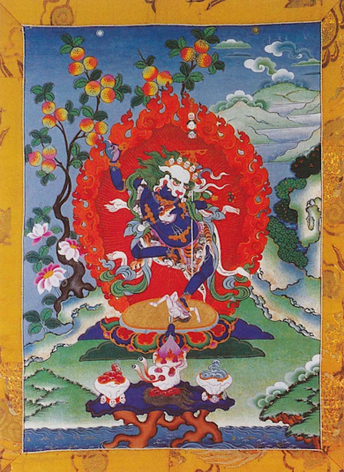 Simhamukha Dakini, the supremely ferocious remover of obstacles ...