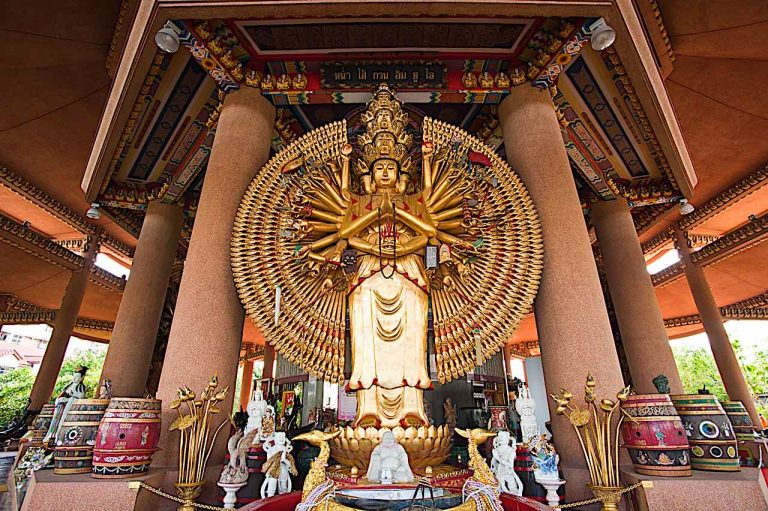 Buddha-Weekly-Guanyin with 1000 arms temple dreamstime_xl_19735072 ...