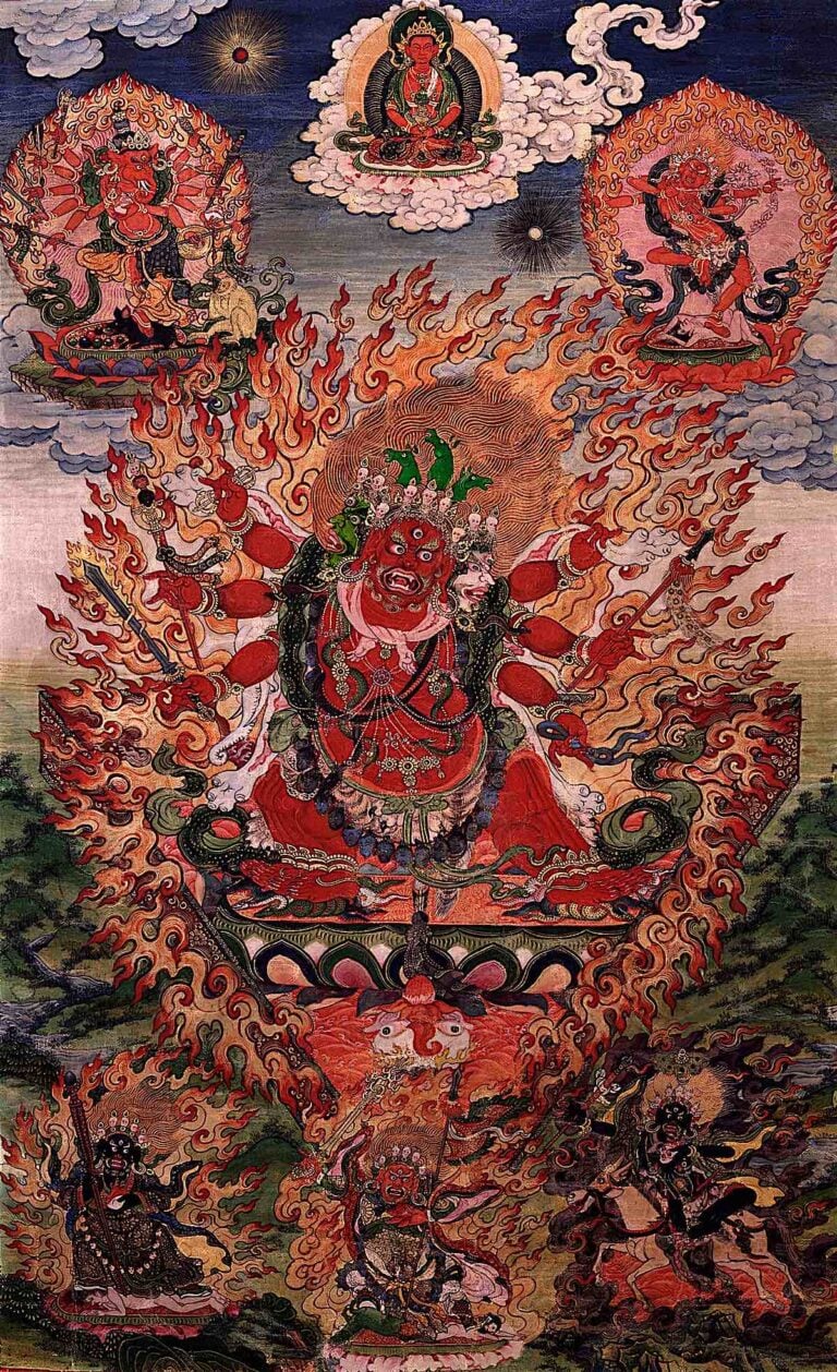 Wrathful Compassion of Hayagriva, the Heruka emanation of Amitabha ...