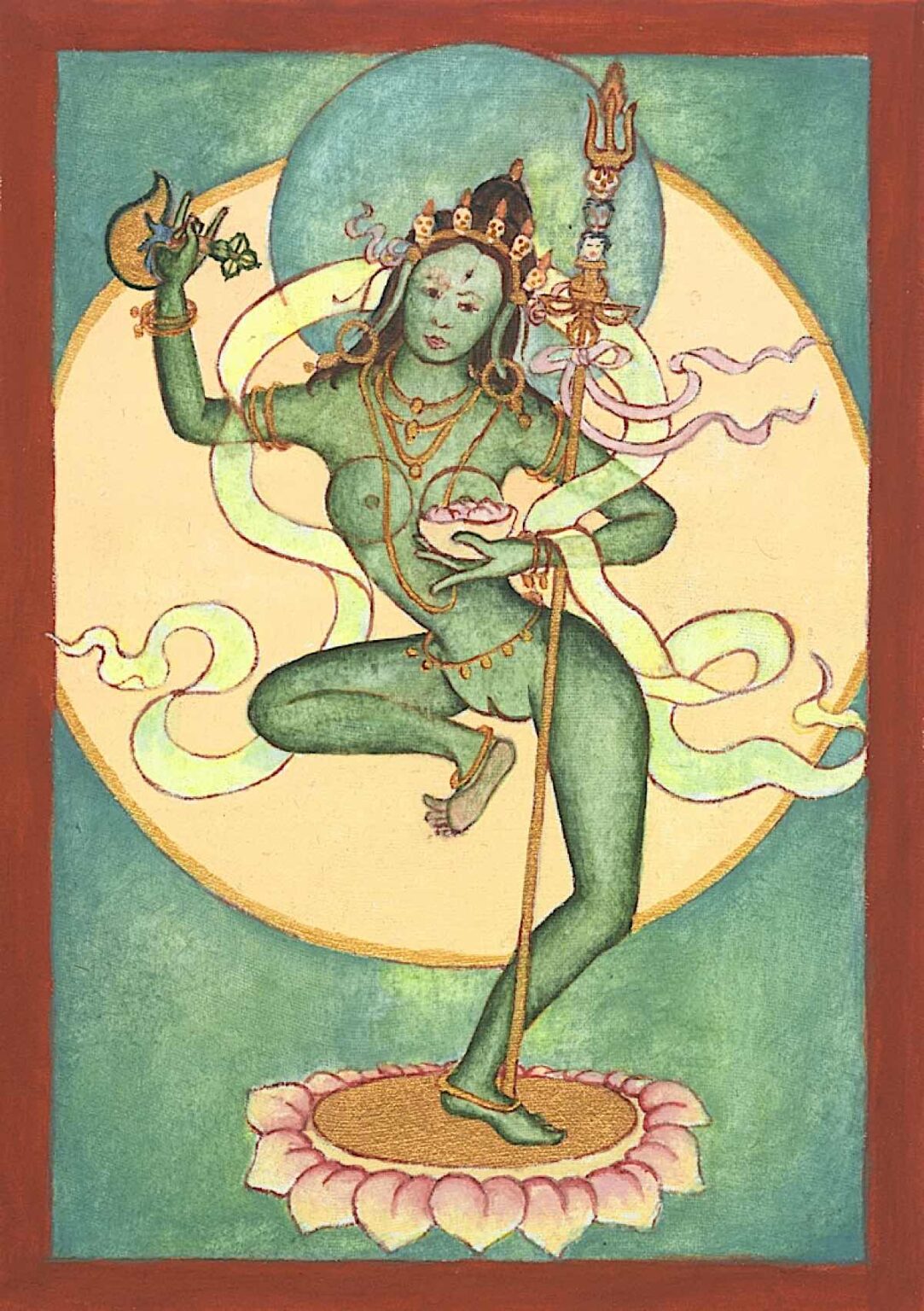 Five Wisdom Dakinis: “The source of the five activities is the dakini ...
