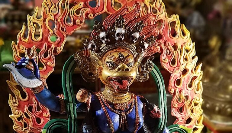 Simhamukha Dakini, the supremely ferocious remover of obstacles ...