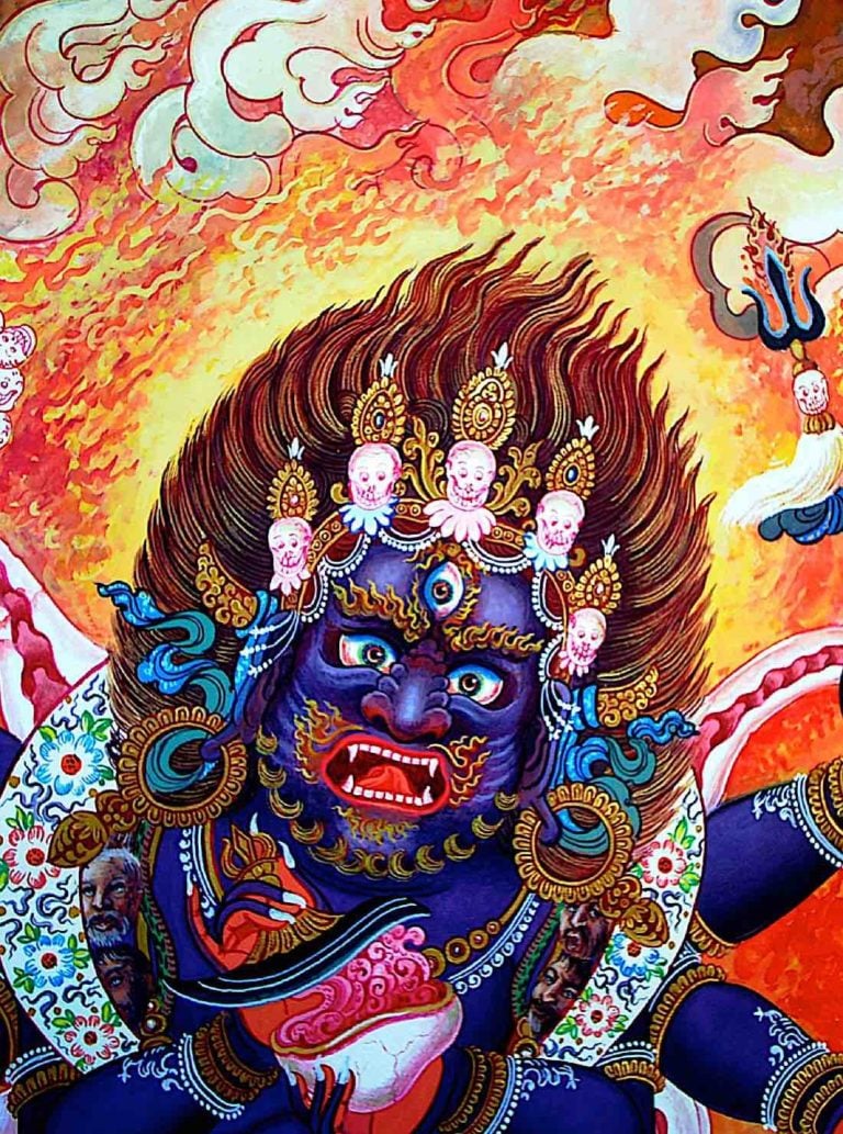 Mahakala: Miracles of Great Black and the Dalai Lama — three Men in ...