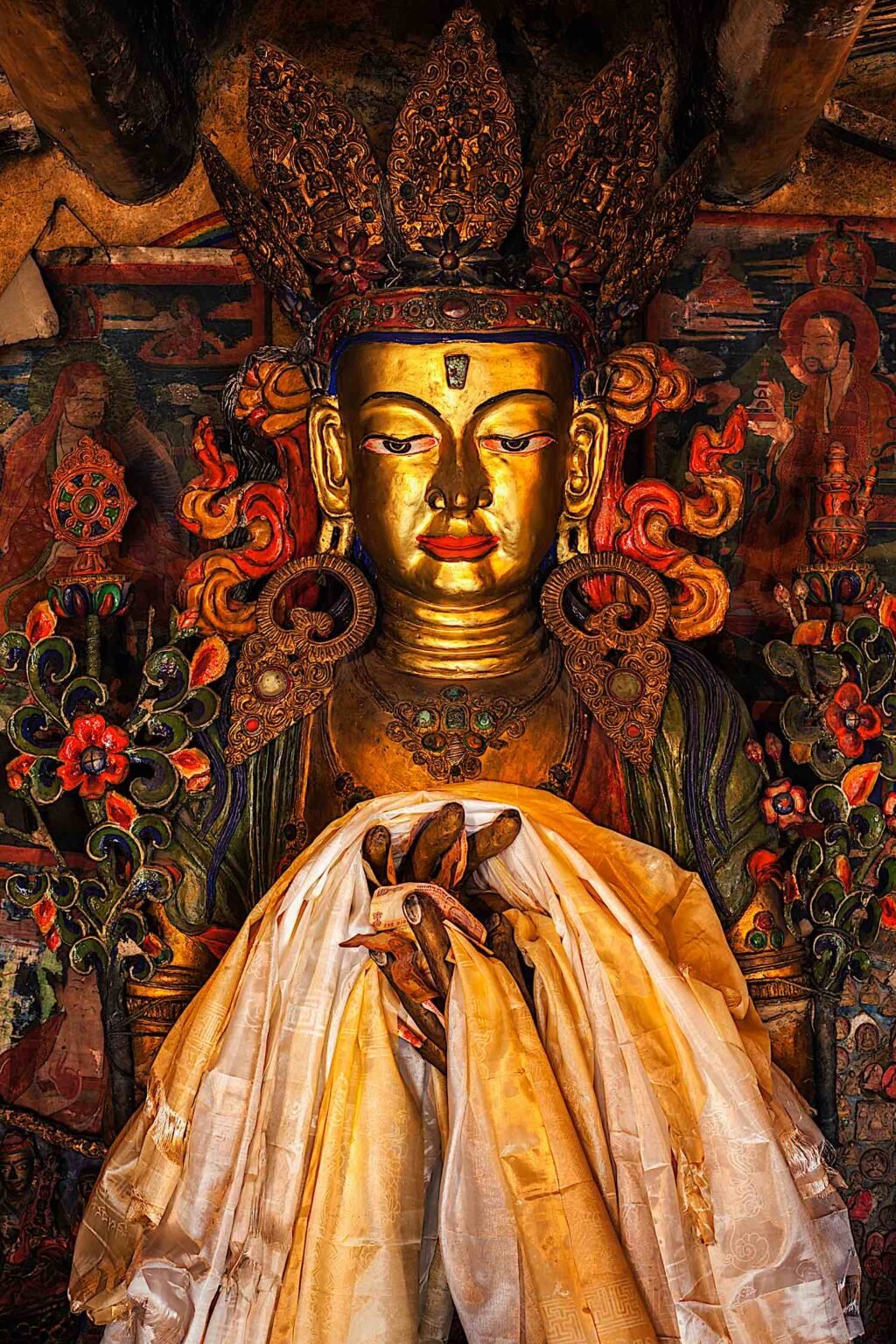 Maitreya Bodhisattva, the Future Buddha — the face of Love; the loving ...