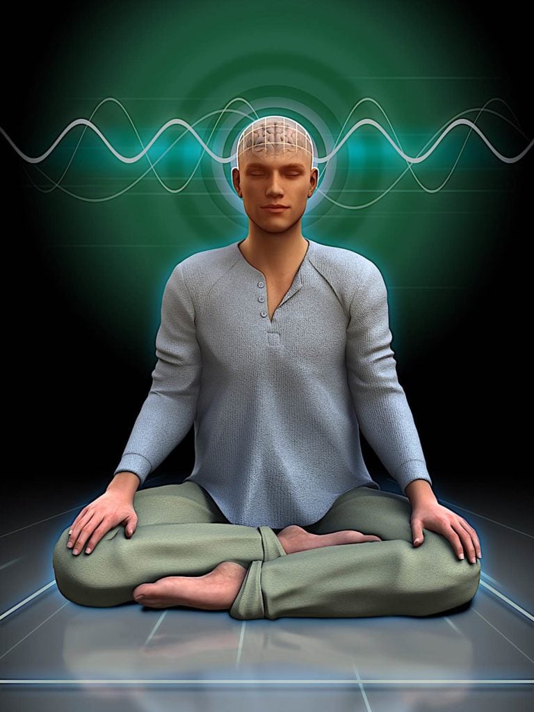 Theta brainwaves in meditation for health and cognition benefits, and ...