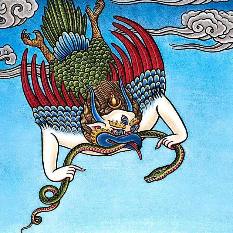 Shabala King Garuda — Multicolored King of Air, Chi, Prana — Cheng ...