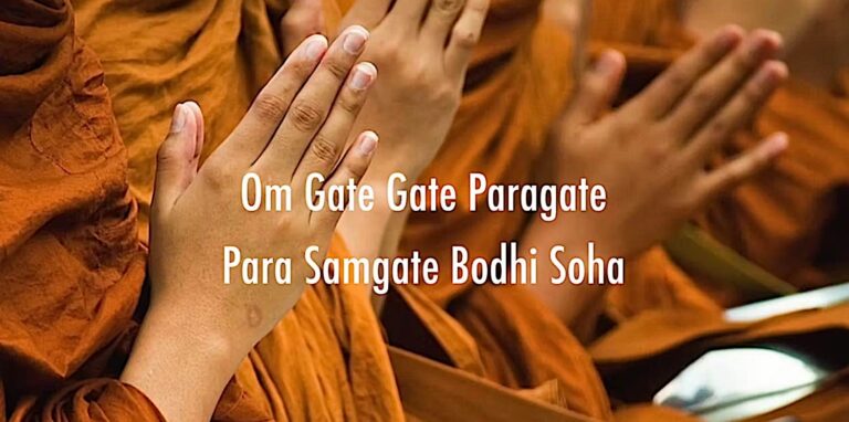Buddha-Weekly-Om Gate Gate Paragate Mantra Video sung by Yoko Dharma ...
