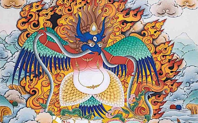 Shabala King Garuda — Multicolored King of Air, Chi, Prana — Cheng ...