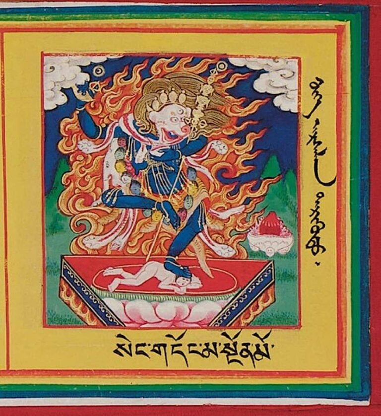 Simhamukha Dakini, the supremely ferocious remover of obstacles ...