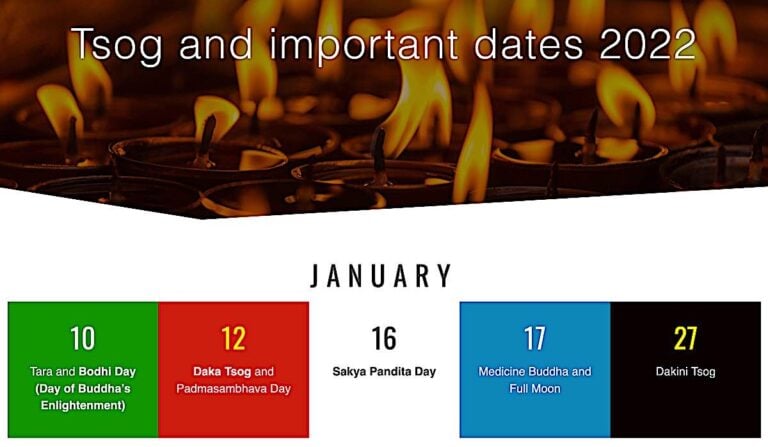 Buddhist Dharma Dates 2022: clearing the confusion on lunar calendars ...