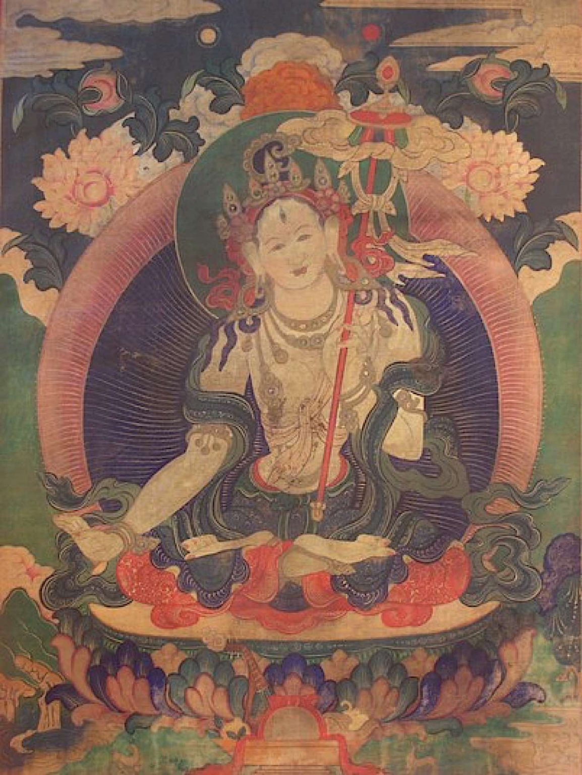 Sitatapatra or Dukkar — the ultimate protective Bodhisattva Goddess ...
