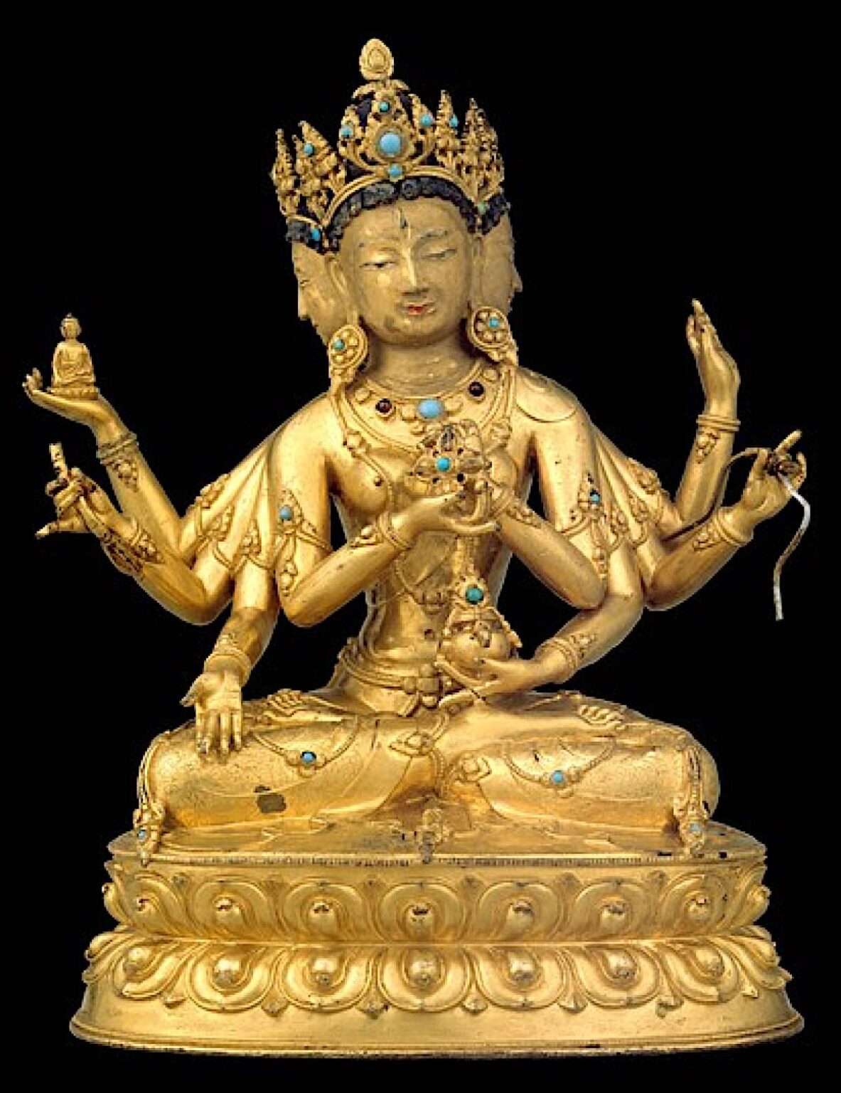 Long-Life Buddha Uṣṇīṣavijayā — Victorious Crown Ushnisha Vijaya and ...