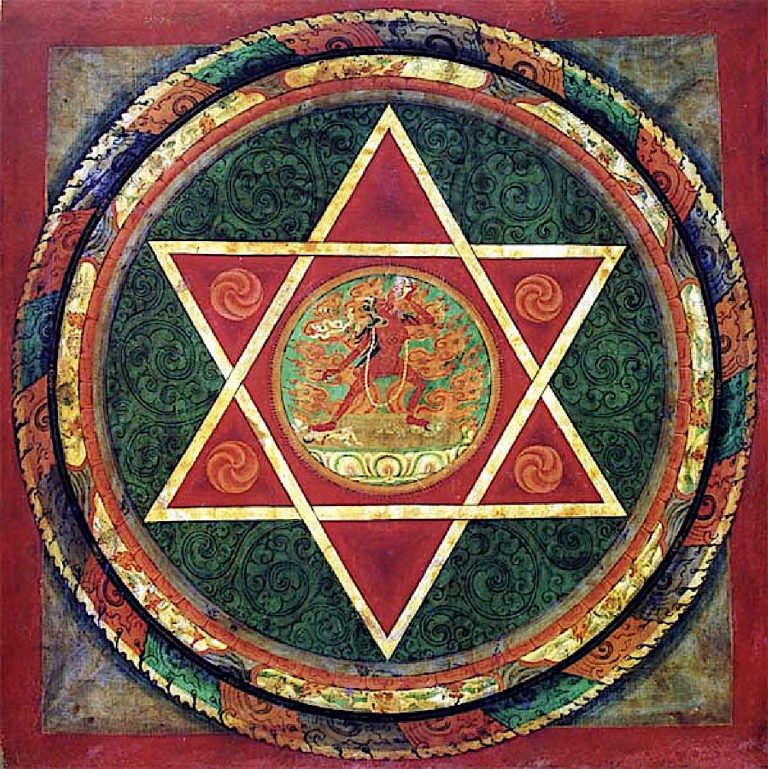 Vajrayogini, enlightened wisdom queen, leads us to bliss, clear light ...