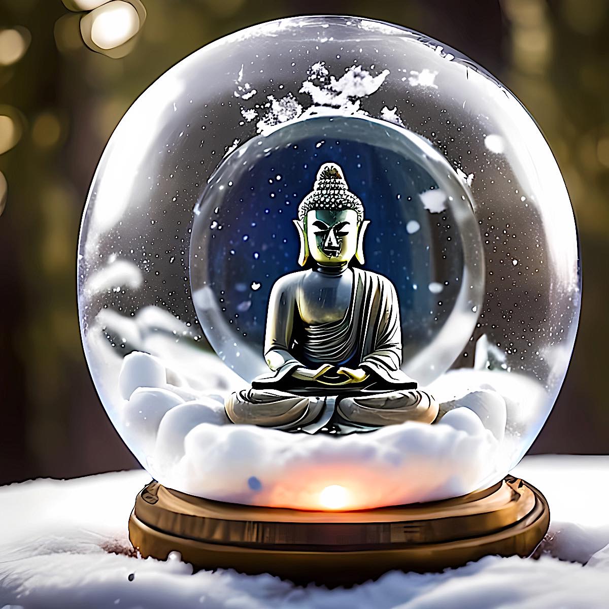 Zen Buddhism And Western Philosophy Snow Globes And Mind Of Winter 
