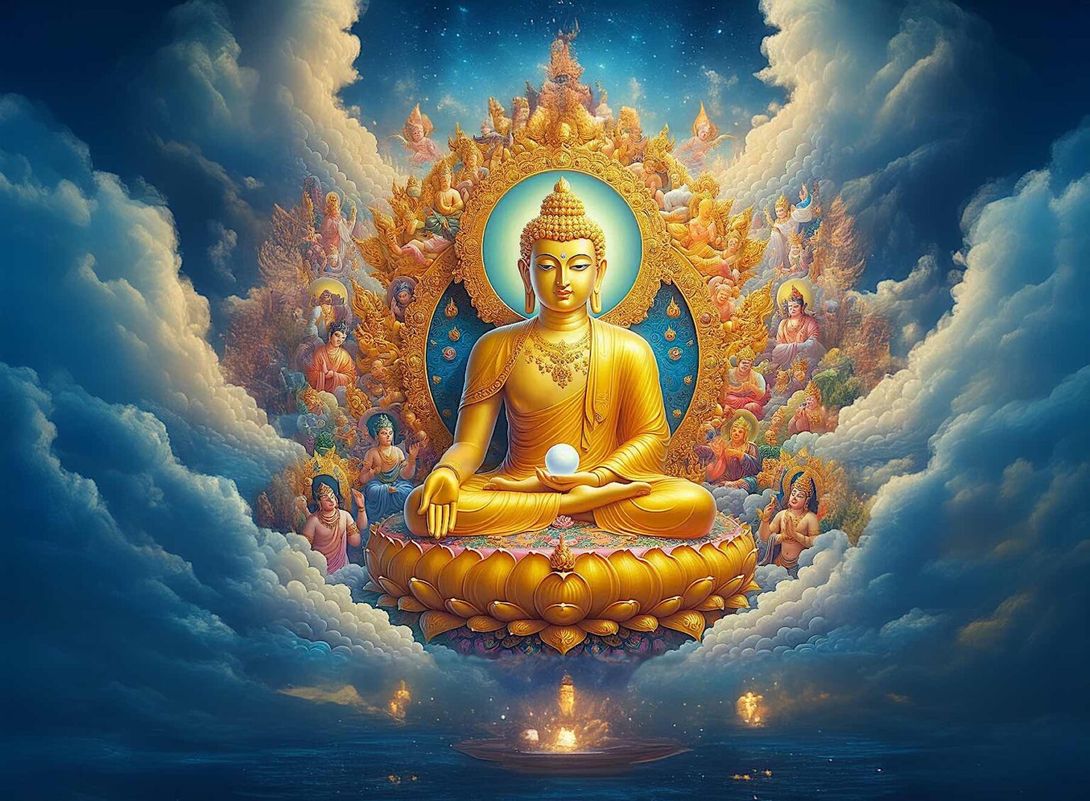 The Four Generosities of the Buddha Ratnasambhava and the Jewel Family ...