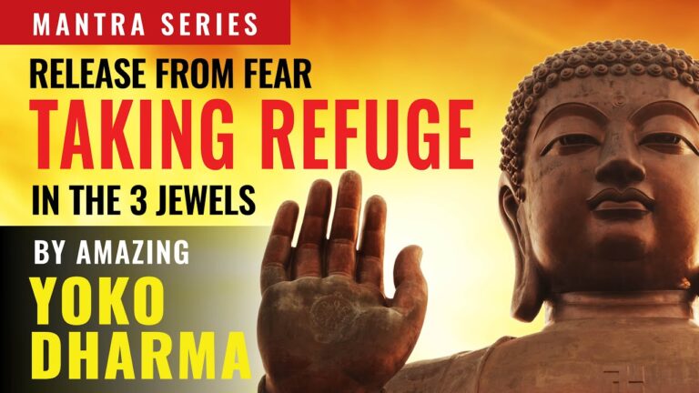 Video Thumbnail: Beautiful Chanted 3 Jewels Refuge as an antidote to the 3 Poisons; Four ...