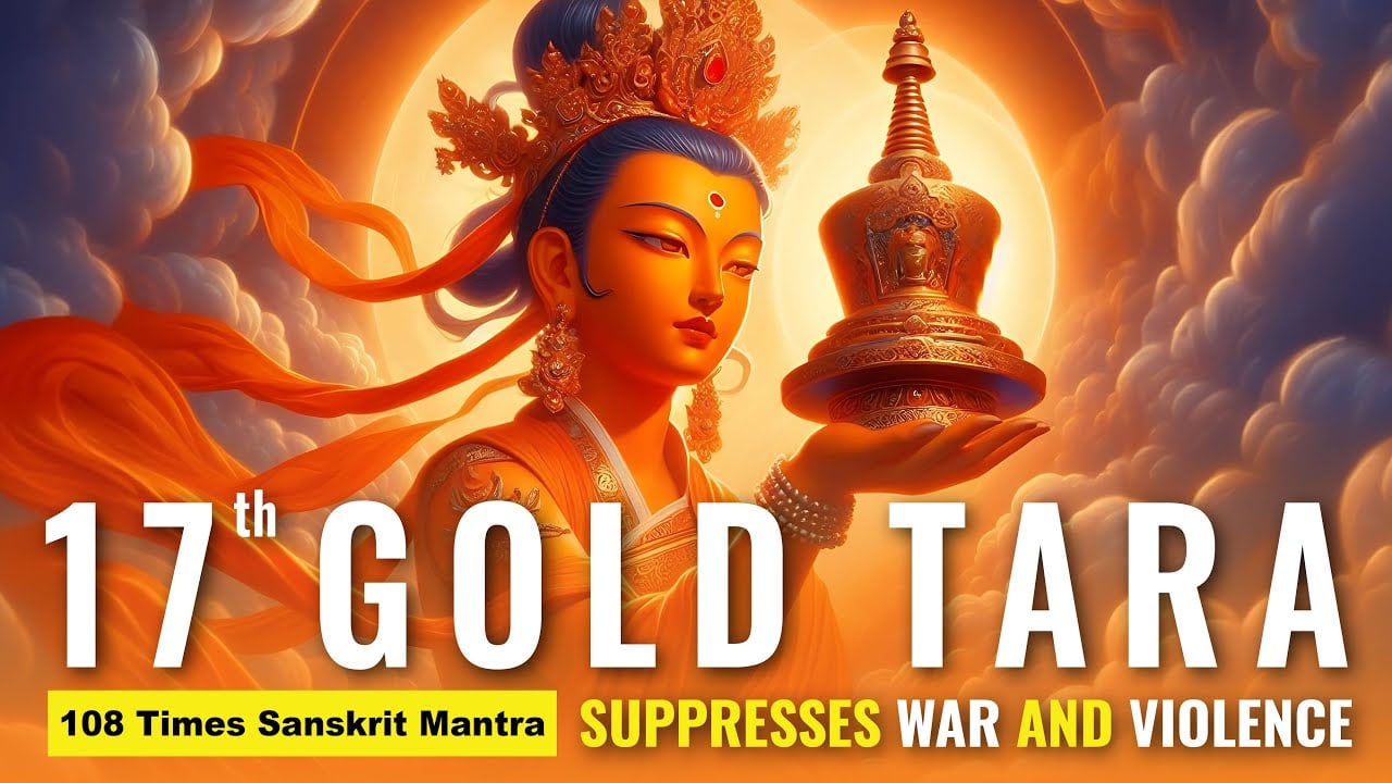Video Thumbnail: Gold Tara's Mantra that Controls All Mantras - Tara 17: Swiftly Stops Violence ...