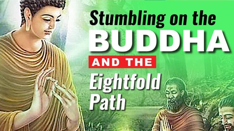 Video Thumbnail: Stumbling on the Buddha and the Eightfold Path ...